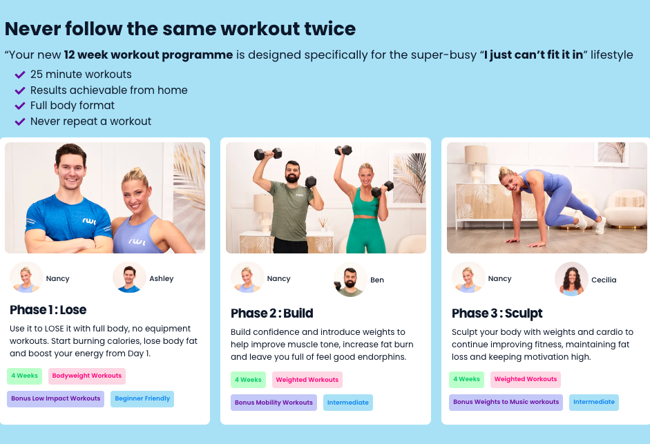 A NEW YEAR FITNESS PROGRAMME FOR BUSY MUMS. FINALLY!